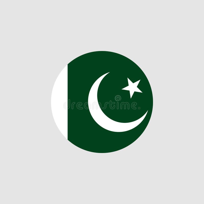 National Pakistan Flag, Official Colors and Proportion Correctly. Stock ...