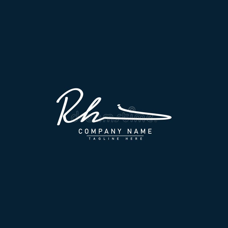 Rh Signature Stock Illustrations – 236 Rh Signature Stock Illustrations ...