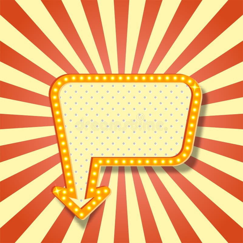 Billboard or Banner for Bright Advertising Stock Illustration ...