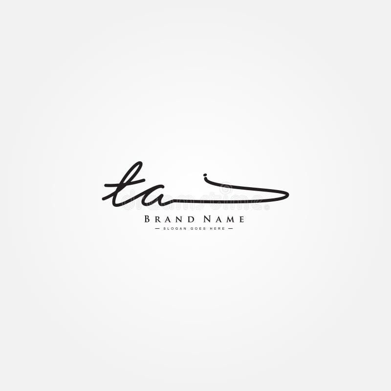 Ta Signature Stock Illustrations – 187 Ta Signature Stock Illustrations ...