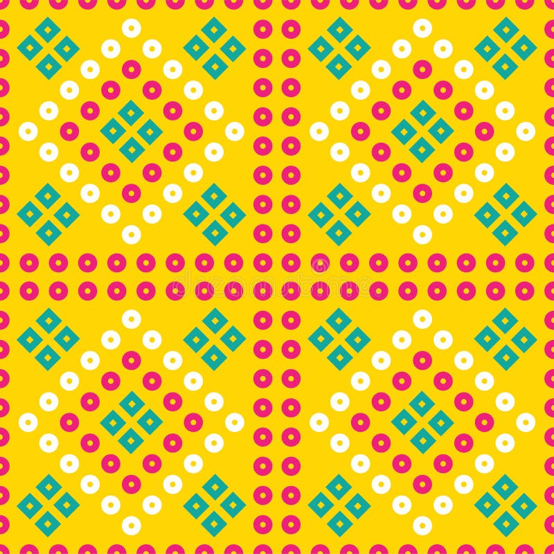 Pink Colour Traditional Indian Bandhani Pattern Background, Seamless ...