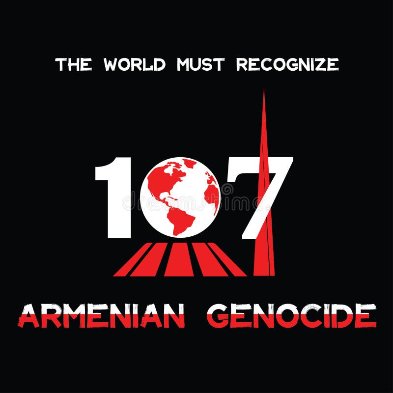 Armenian Genocide 1915-2021, Vector File 2022-2023 Stock Vector ...