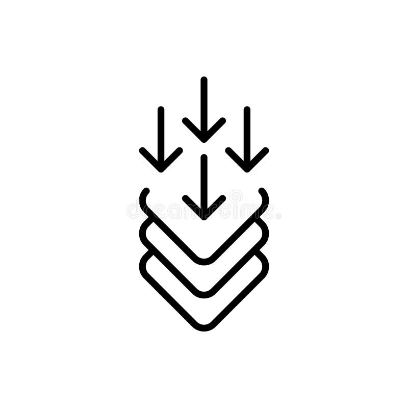 Absorption Icon Color Outline Vector Stock Vector - Illustration of ...