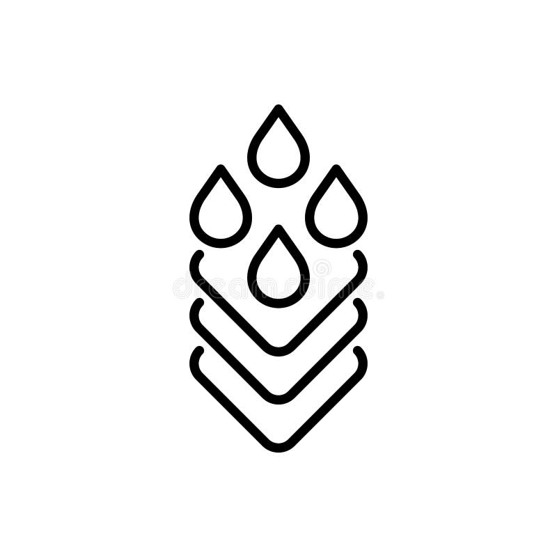 Absorption Water Drops Icon Stock Illustrations – 38 Absorption Water ...