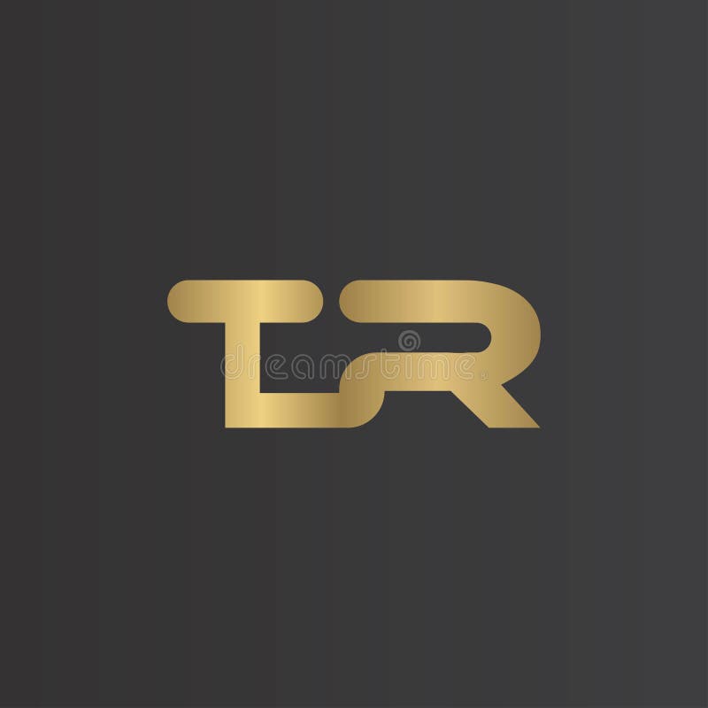 Alphabet Initials Logo RT, TR, T and R Stock Vector - Illustration of ...