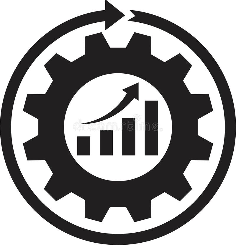 Continuous Improvement Icon Stock Vector - Illustration of gear ...
