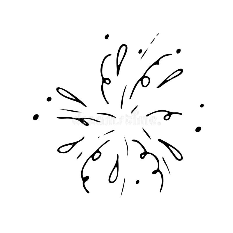 The Design Element of the Doodle is a Festive Salute, Fireworks ...