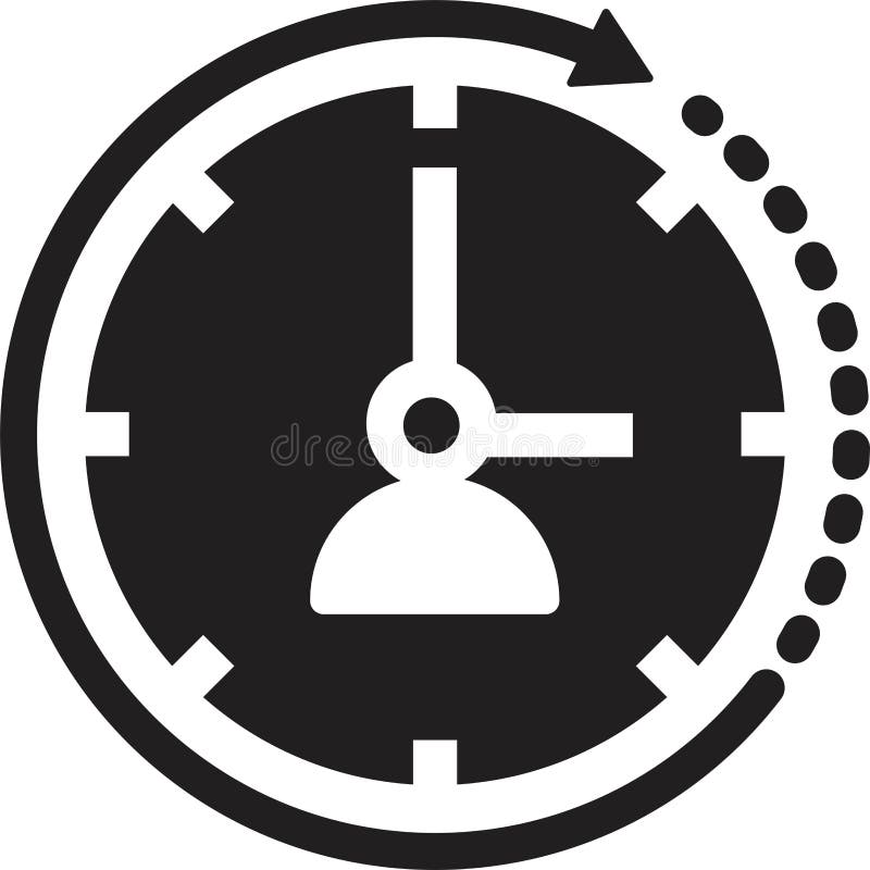 Time icon vector stock vector. Illustration of collection - 232677177