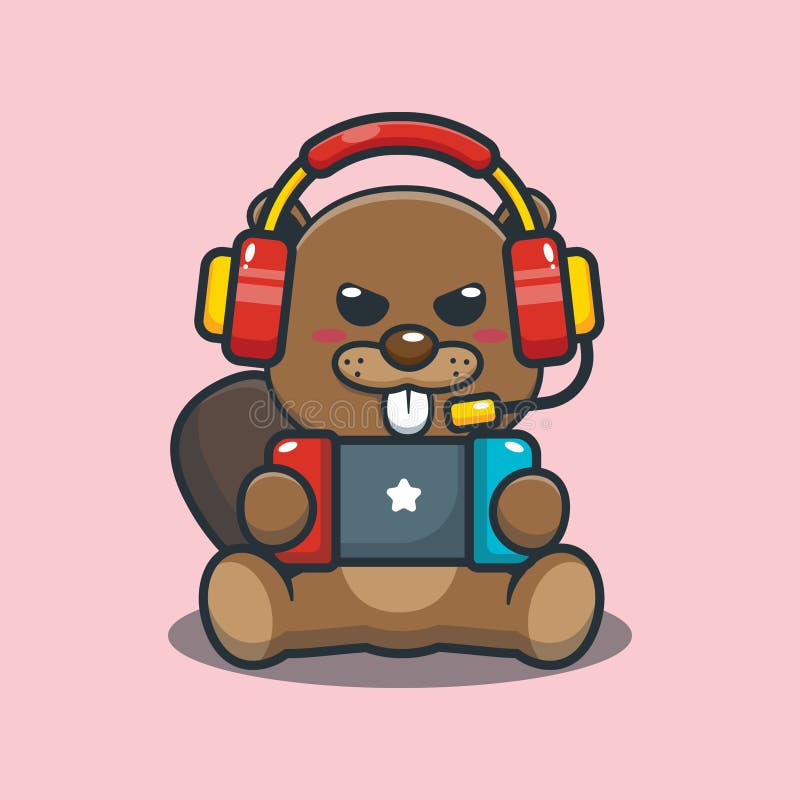 Beaver Gaming Logo Stock Illustrations – 24 Beaver Gaming Logo Stock ...