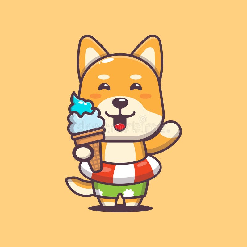 Ice Cream Hot Dog Cartoon Character Stock Illustrations – 257 Ice Cream ...