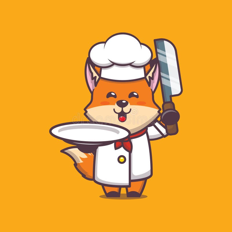 Cartoon Cooking Fox Stock Illustrations – 107 Cartoon Cooking Fox Stock ...