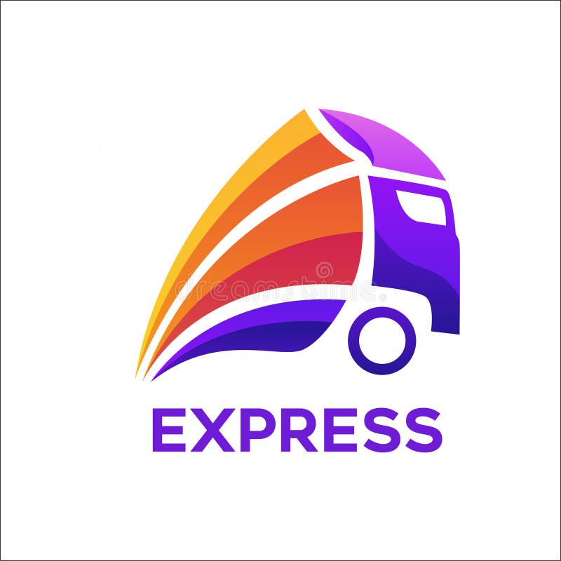 Express Delivery Logo Design Inspiration Stock Vector - Illustration of ...