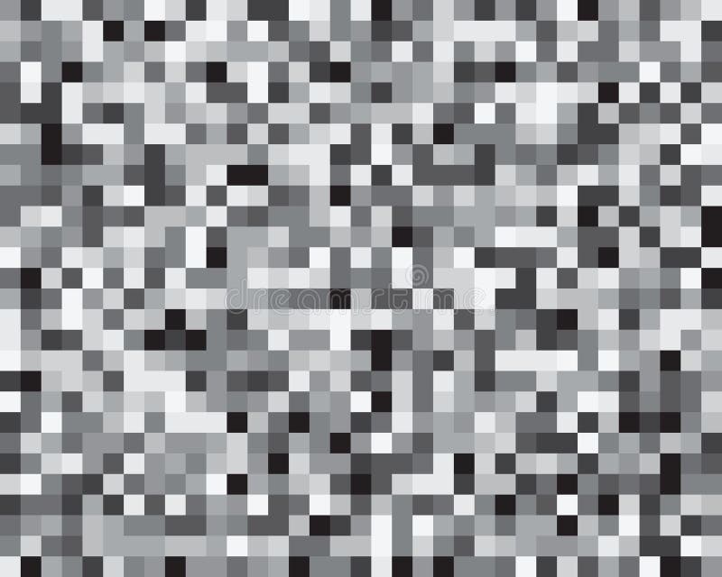 Seamless Pattern with Grey Squares Stock Illustration - Illustration of ...
