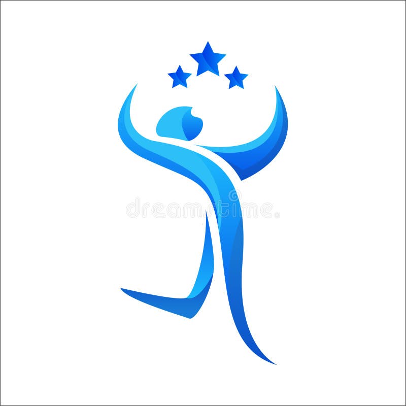 Successful People Logo Template, Colorful People Stock Vector ...