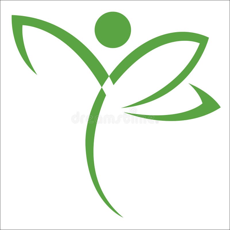 Abstract People Logo Human Icon Symbol Design Stock Vector ...