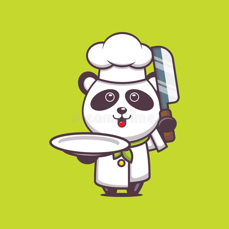 Panda Kitchen Stock Illustrations – 130 Panda Kitchen Stock ...