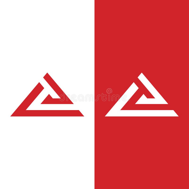 Logo or Icon Letter AL stock vector. Illustration of construction ...