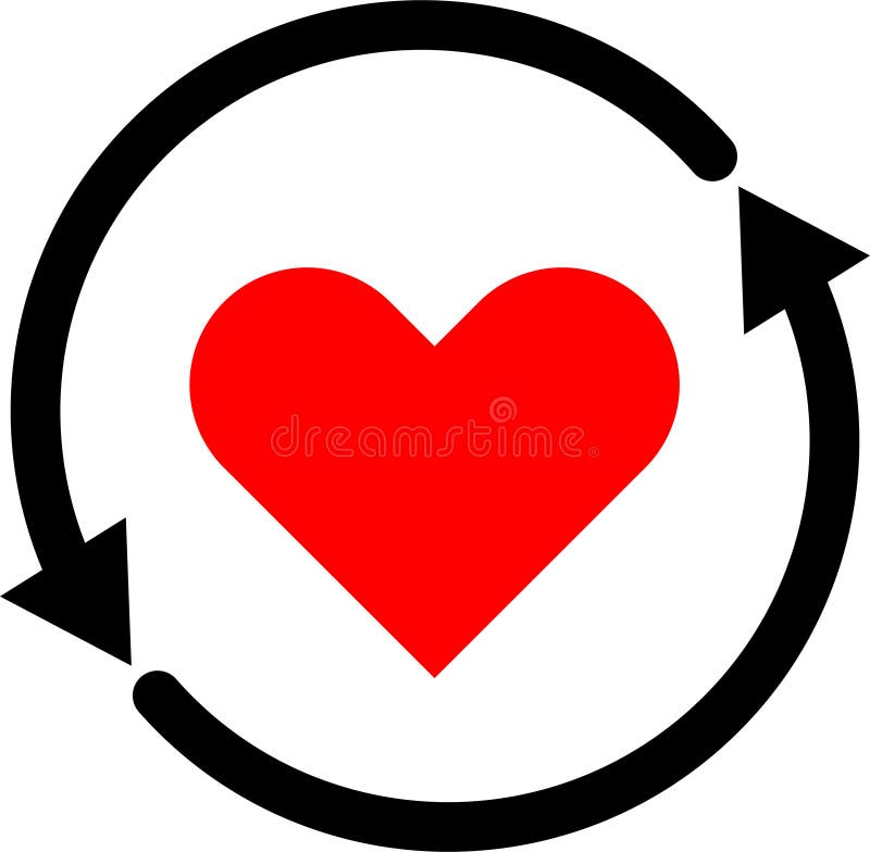 Heart Rotating Stock Illustrations – 300 Heart Rotating Stock ...
