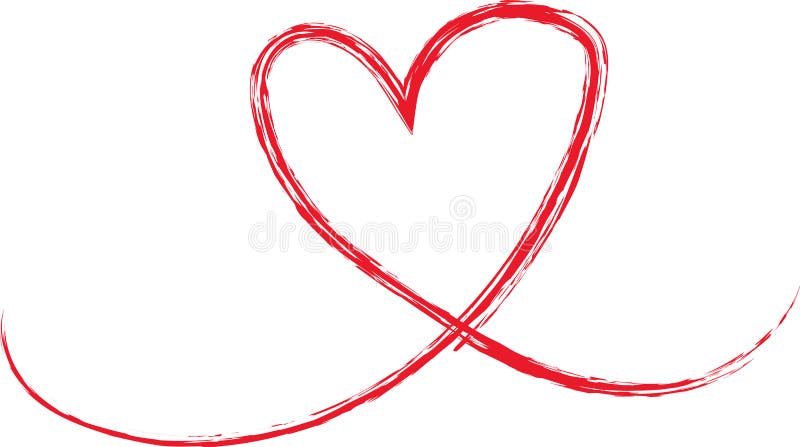Heart Mark Icon. Simple Vector. Stock Vector - Illustration of simple ...