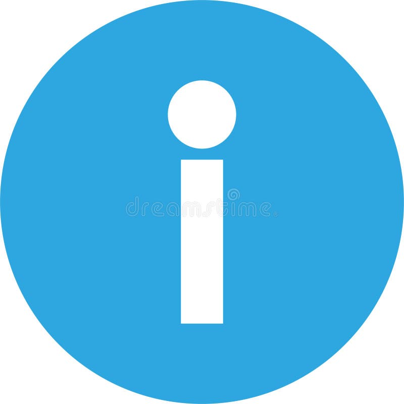 Information Mark. Simple Vector Icon. Stock Vector - Illustration of ...