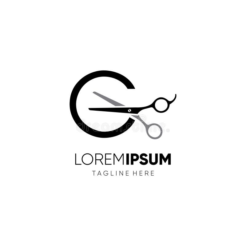 Letter C Initial Trident Logo Design Icon Vector Emblem Graphic Stock ...