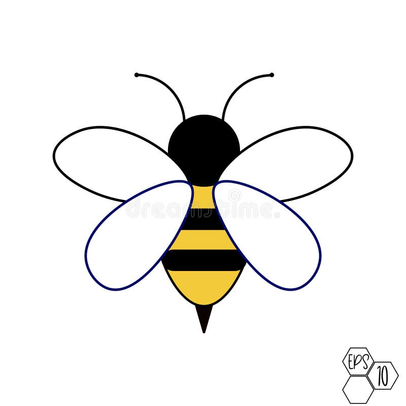 Honeybee Top View Stock Illustrations – 138 Honeybee Top View Stock ...
