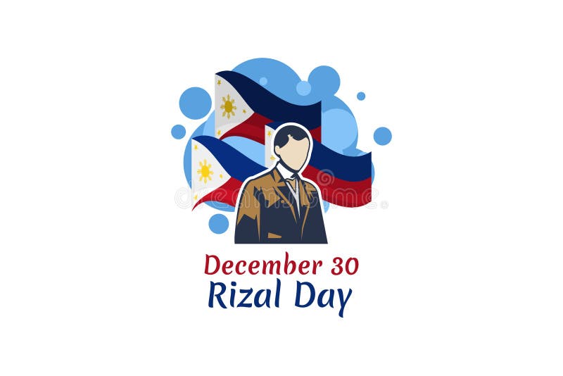 December 30, Happy Rizal Day Vector Illustration. Stock Vector ...