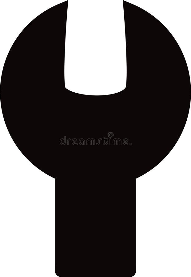 Solid Setting System Tools Icon Vector Stock Vector - Illustration of ...