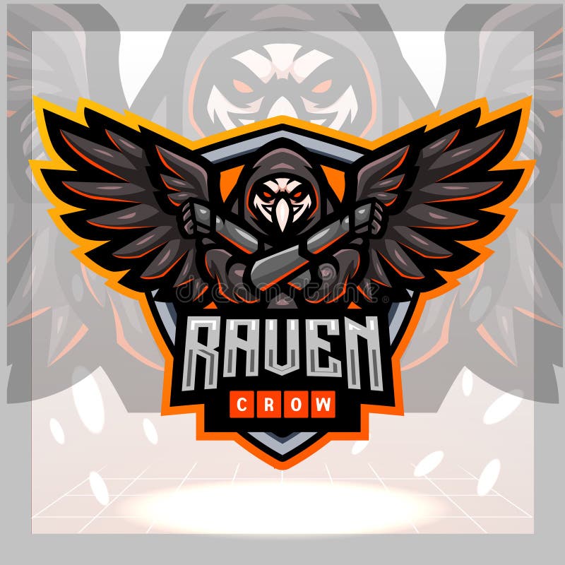 Raven Mascots Stock Illustrations – 30 Raven Mascots Stock ...