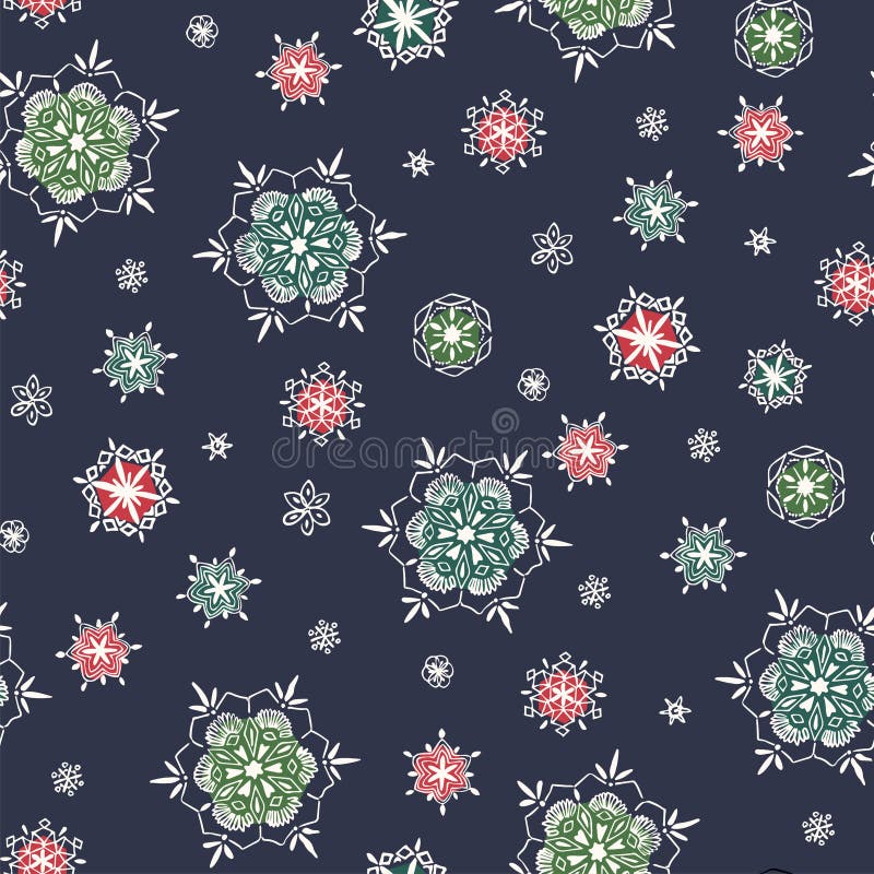 Vector Ink Pen Drawing Outline India Flower Illustration Seamless ...