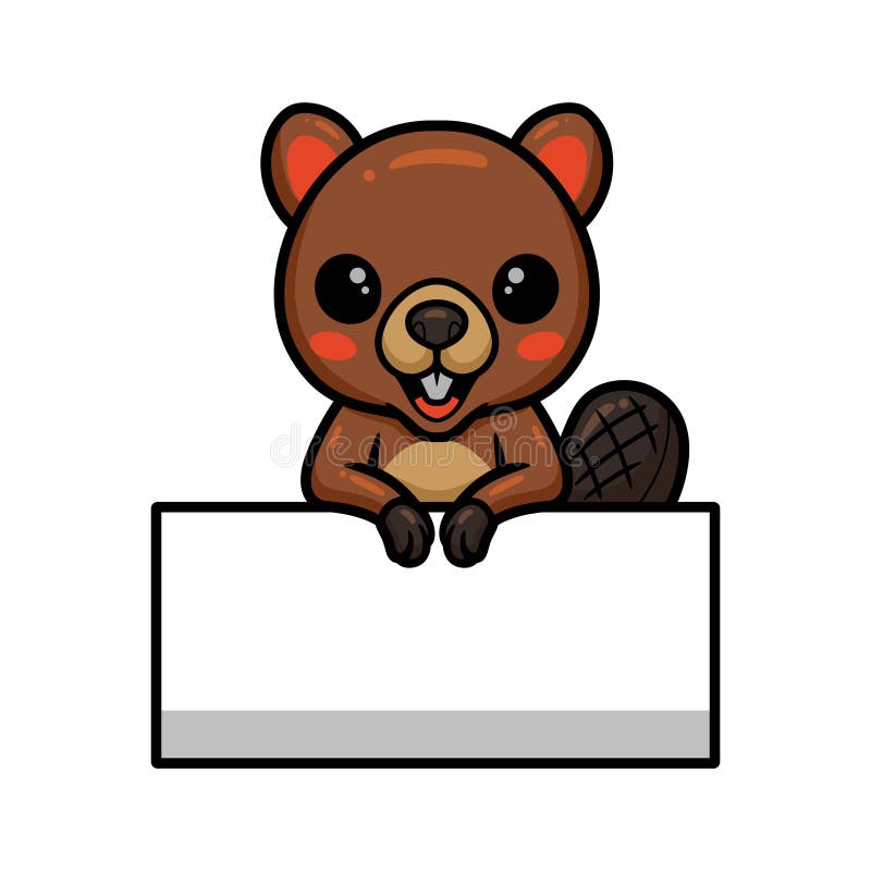 Beaver Holding Sign Stock Illustrations – 96 Beaver Holding Sign Stock ...