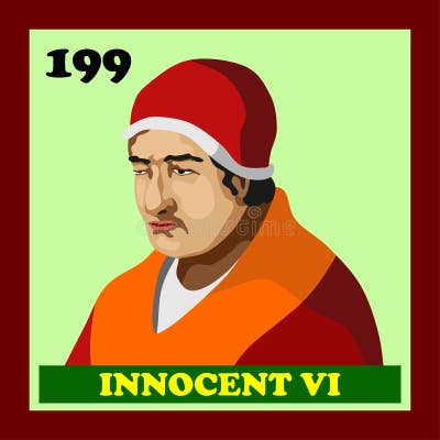 199th Catholic Church Pope Innocent VI Stock Vector - Illustration of ...