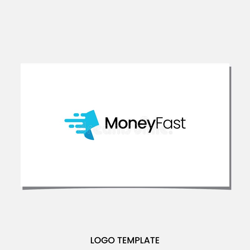 FAST MONEY LOGO DESIGN VECTOR Stock Vector - Illustration of money ...