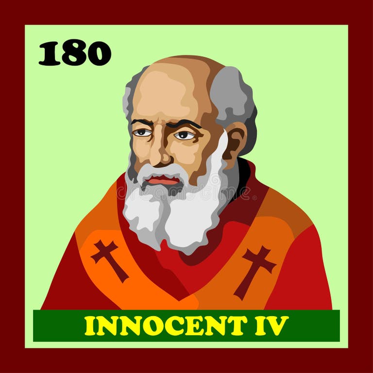 180th Catholic Church Pope Innocent IV Editorial Stock Photo ...
