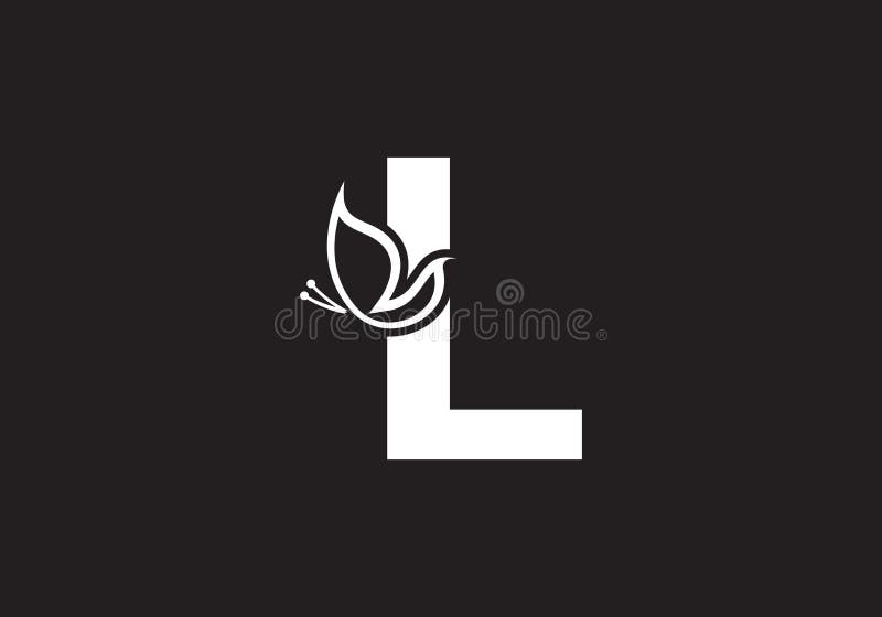 Letter L Butterfly Stock Illustrations – 53 Letter L Butterfly Stock ...
