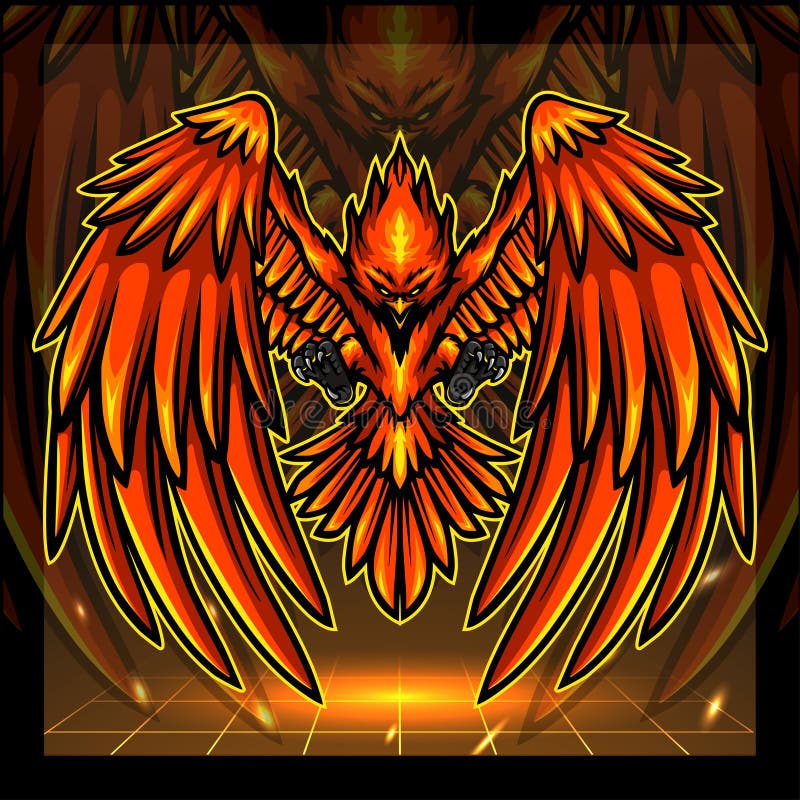 Garuda Mascot. Esport Logo Design Stock Vector - Illustration of claw ...