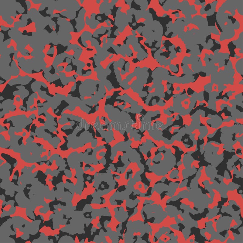 Red Urban Camouflage