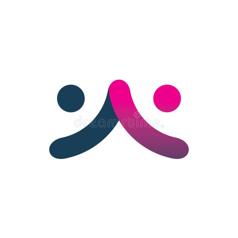 People Toss Hand Logo Design Stock Vector - Illustration of brand ...