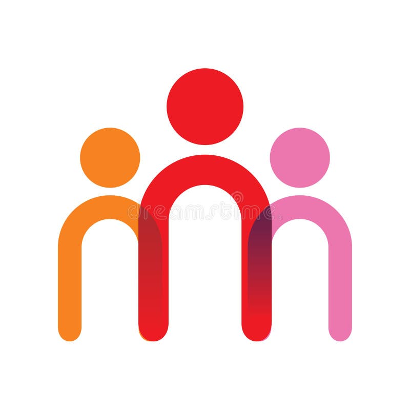 People Member Profile Logo Design Stock Vector - Illustration of brand ...