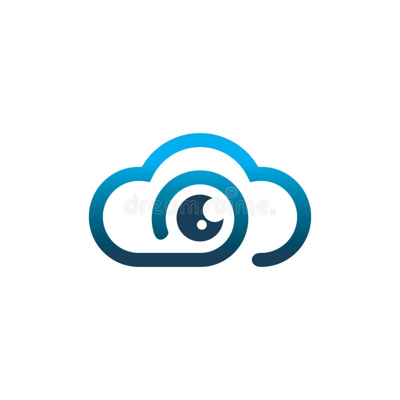 Eye Cloud Logo Stock Illustrations – 962 Eye Cloud Logo Stock ...
