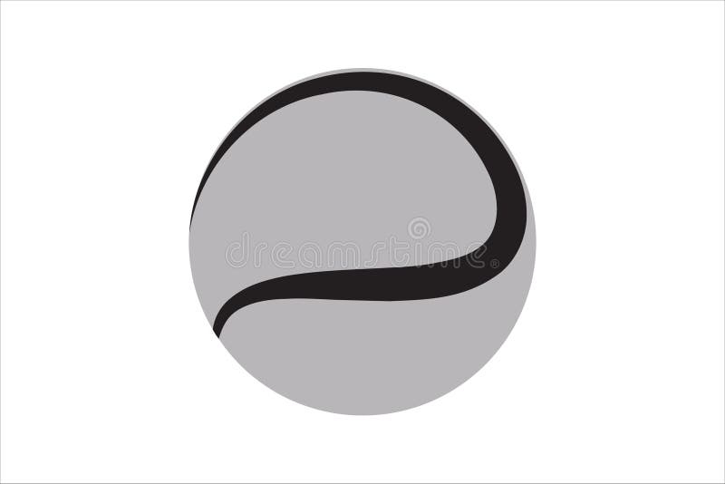Hurling Ball Icon on White Background. Simple Vector Hurling Ball ...