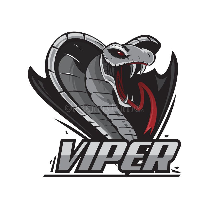 Viper Snake Mascot Logo Design Stock Vector - Illustration of identity ...