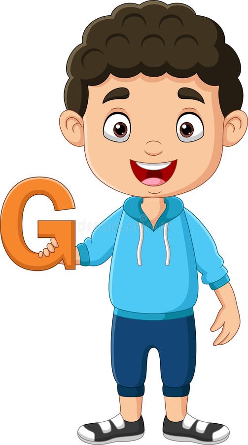 Letter G Boy Stock Illustrations – 79 Letter G Boy Stock Illustrations ...