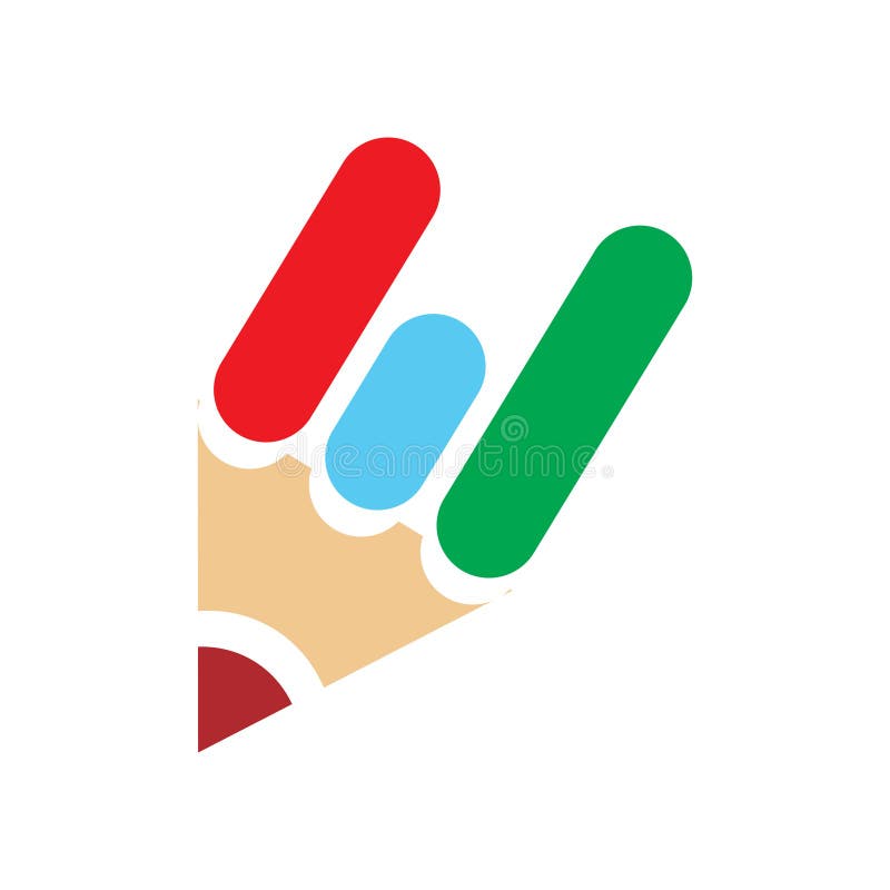Color Pencil Logo Stock Illustrations – 11,917 Color Pencil Logo Stock ...