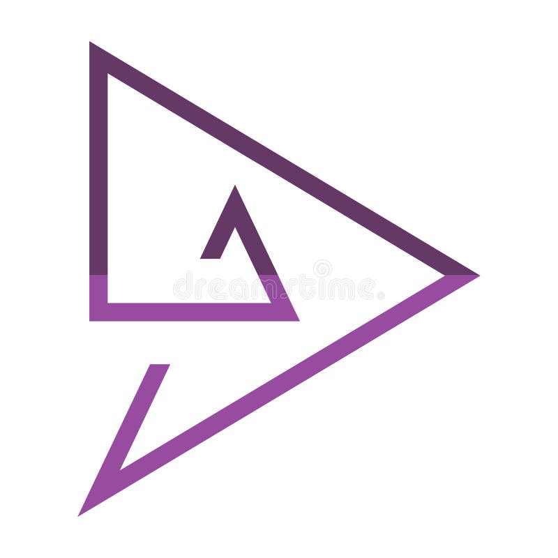 Letter GC or CG Triangle Logo Vector Stock Vector - Illustration of ...