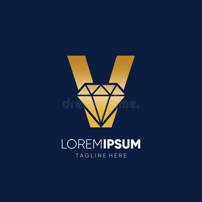 V Diamond Logo Stock Illustrations – 501 V Diamond Logo Stock ...