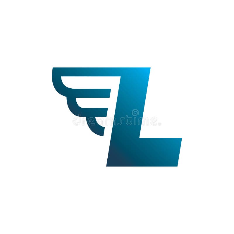 Letter L Wing Stock Illustrations – 267 Letter L Wing Stock ...