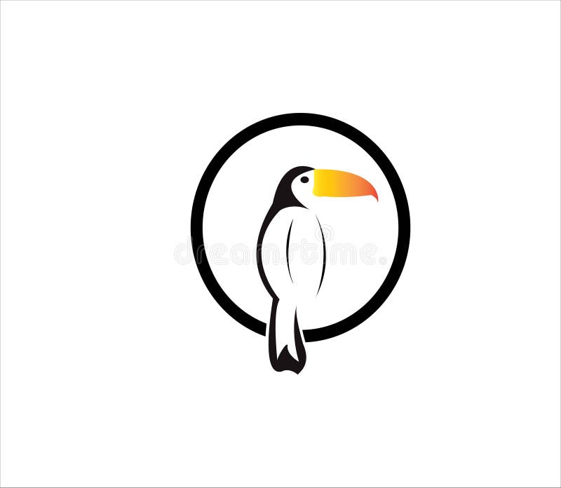 Long Beak Bird Logo Vector . a Very Beautiful Bird Inspired Logo Stock ...