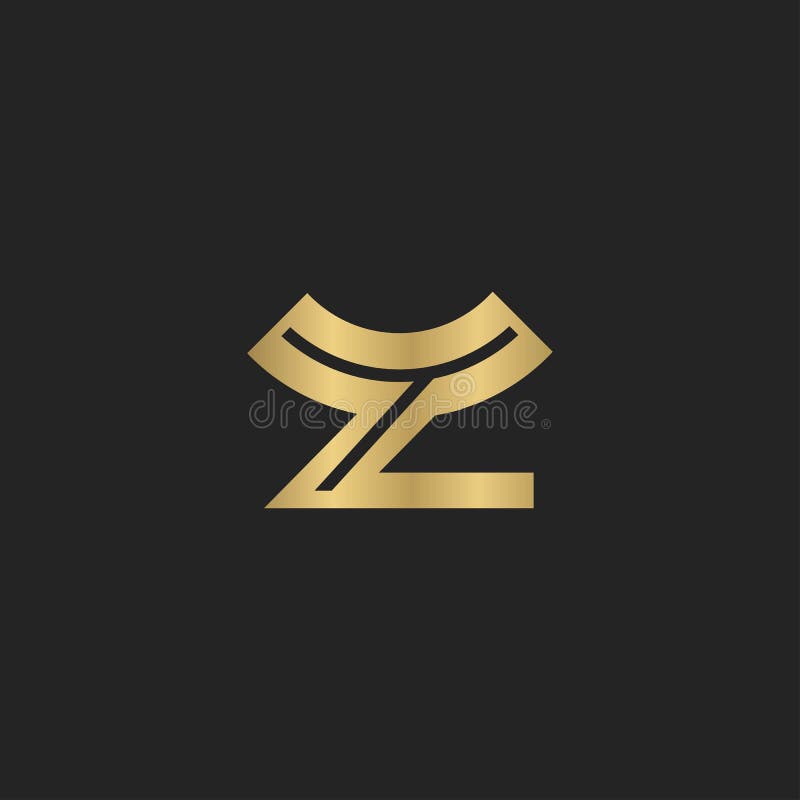 Alphabet Initials Logo ZY, YZ, Z and Y Editorial Stock Image ...