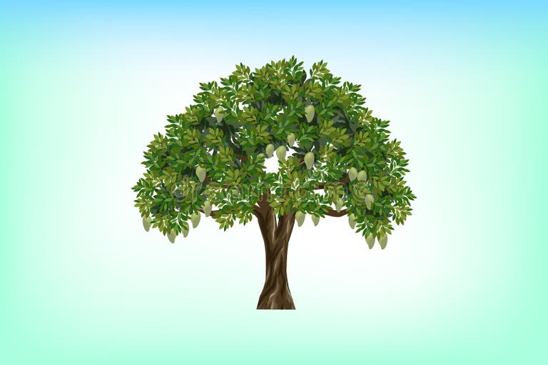 Mango Tree Logo Design Templates Stock Vector - Illustration of element ...